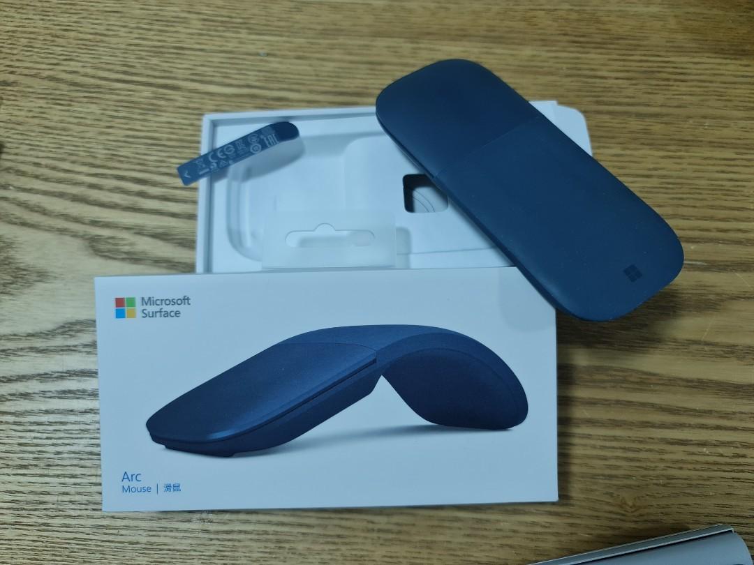 Microsoft Surface Arc Touch Mouse Ice Blue Bluetooth Wireless Mouse PC ...