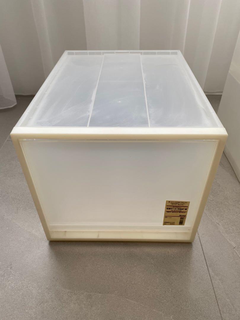 Muji plastic drawers x2, Furniture & Home Living, Home Improvement ...