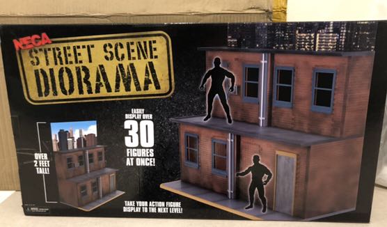NECA street scene diorama, Hobbies & Toys, Toys & Games on Carousell