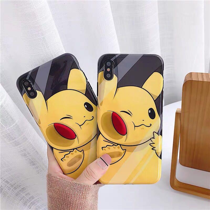 Squished Pikachu pokémon iphone (7-12 pro max) casing preorder, Mobile ...