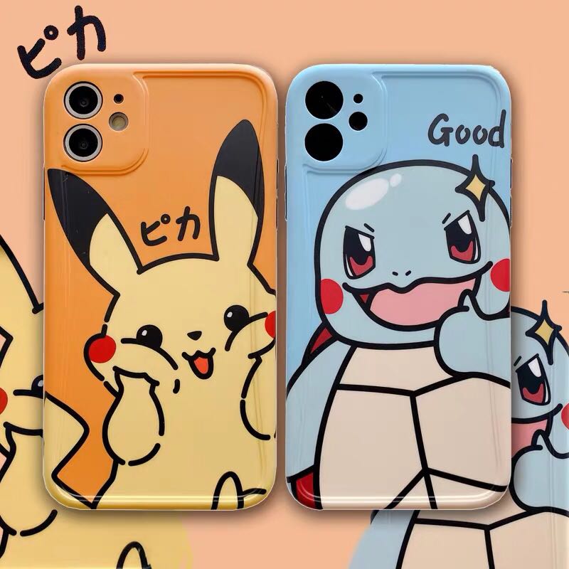 Pikachu Squirtle pokémon iphone (7-12 pro max) casing preorder, Mobile ...