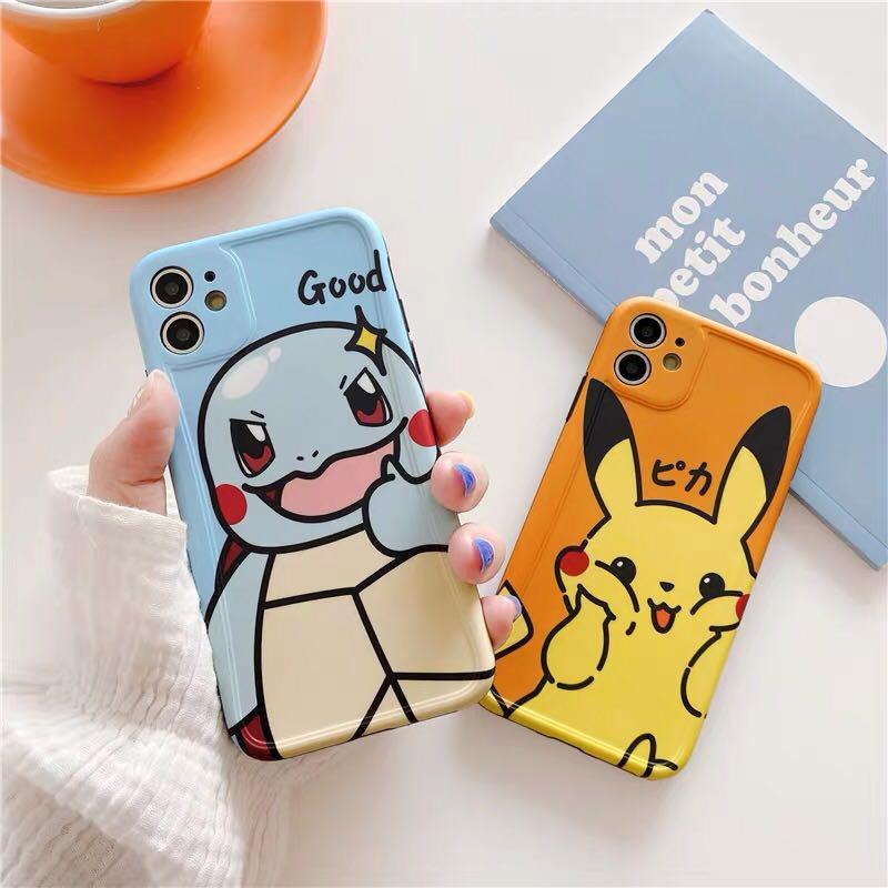 Pikachu Squirtle pokémon iphone (7-12 pro max) casing preorder, Mobile ...