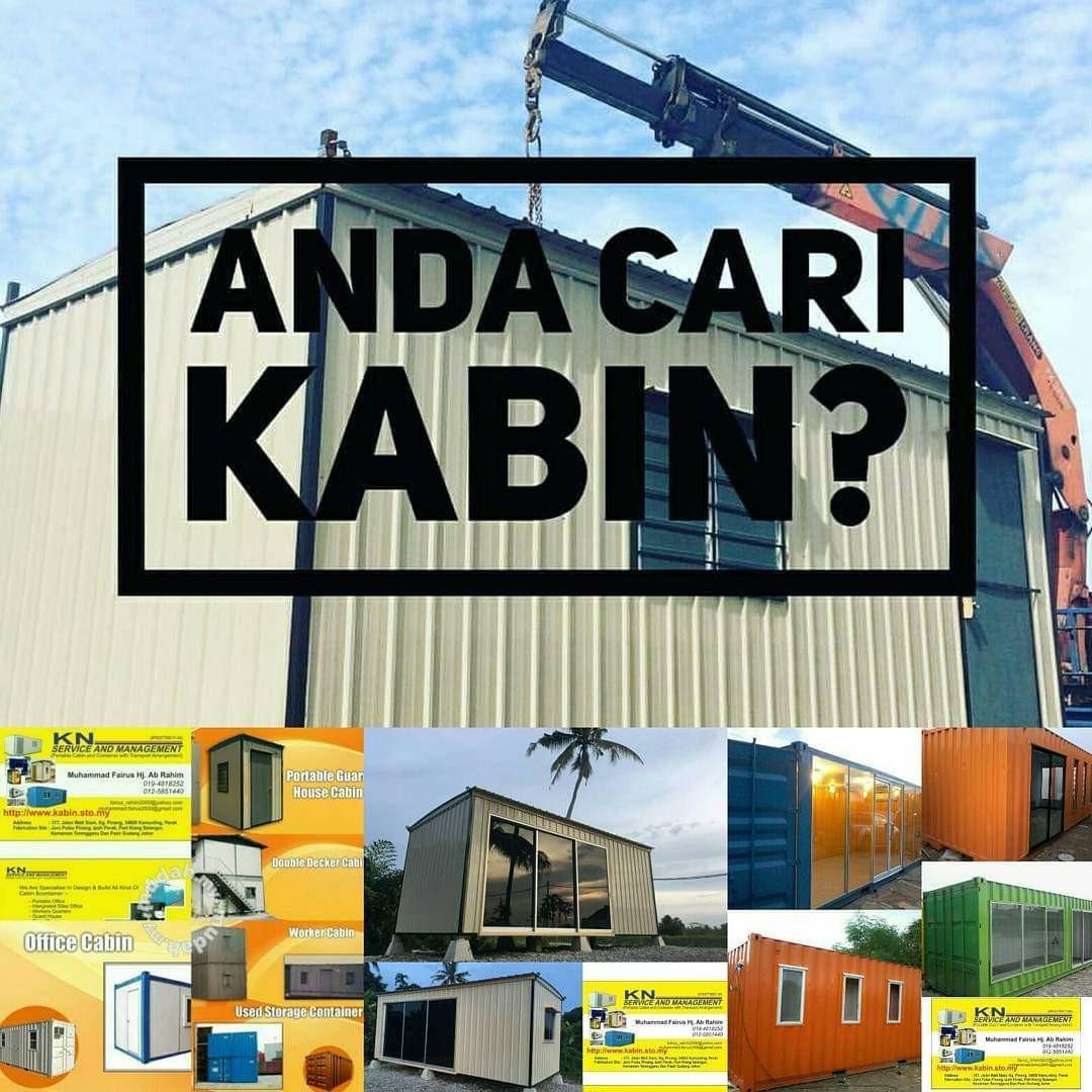 Portable Custom Made Kabin Kontena Cabin Container, Furniture & Home ...