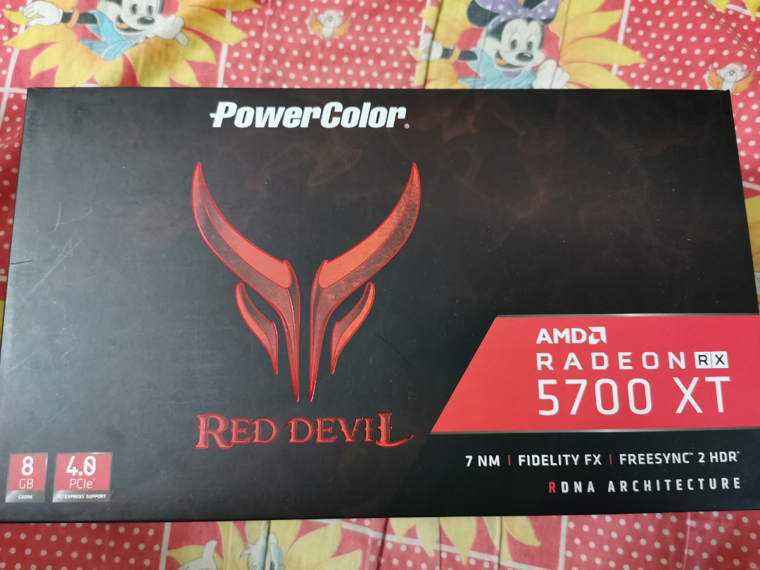 Power Color Red Devil Radeon 5700XT, Computers & Tech, Parts ...
