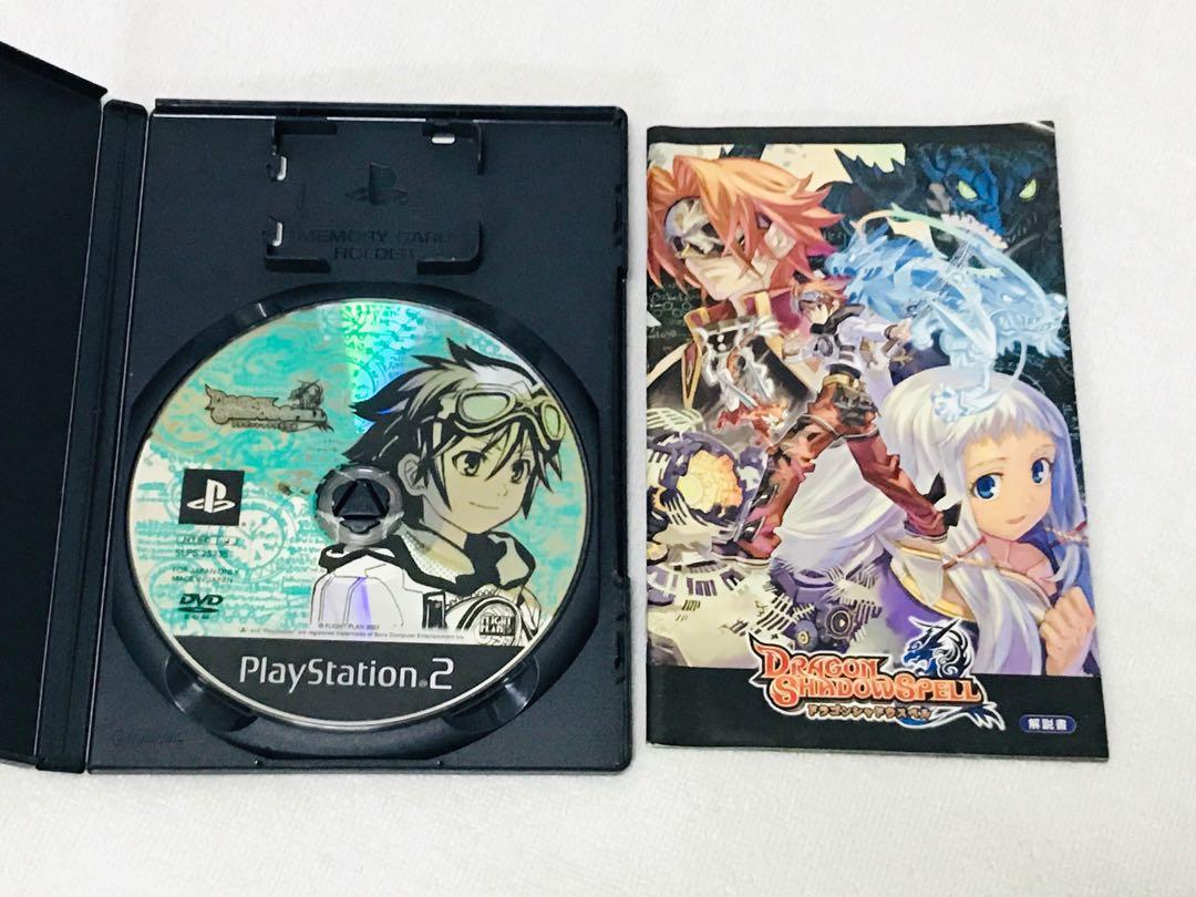 PS2 game Dragon Shadow Spell 日版, 電子遊戲, 遊戲機配件, 遊戲禮物卡及帳戶 - Carousell