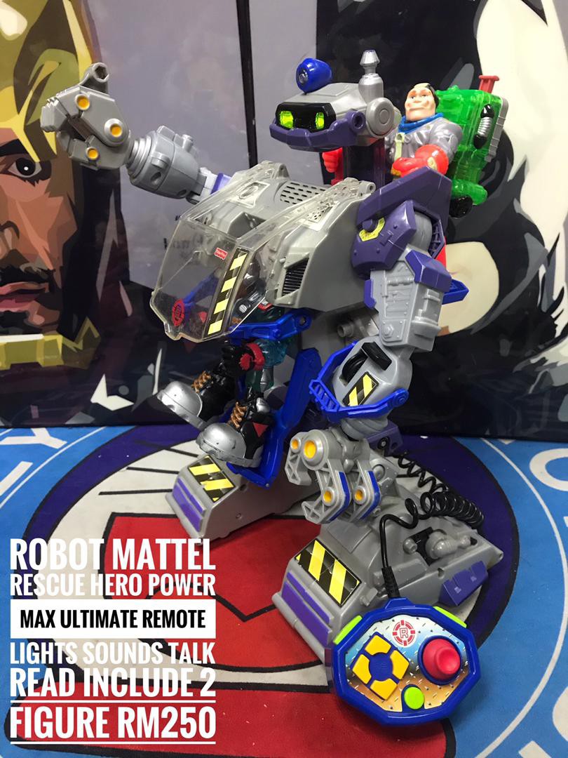 Robot Mattel Rescue Hero Power, Hobbies & Toys, Collectibles ...