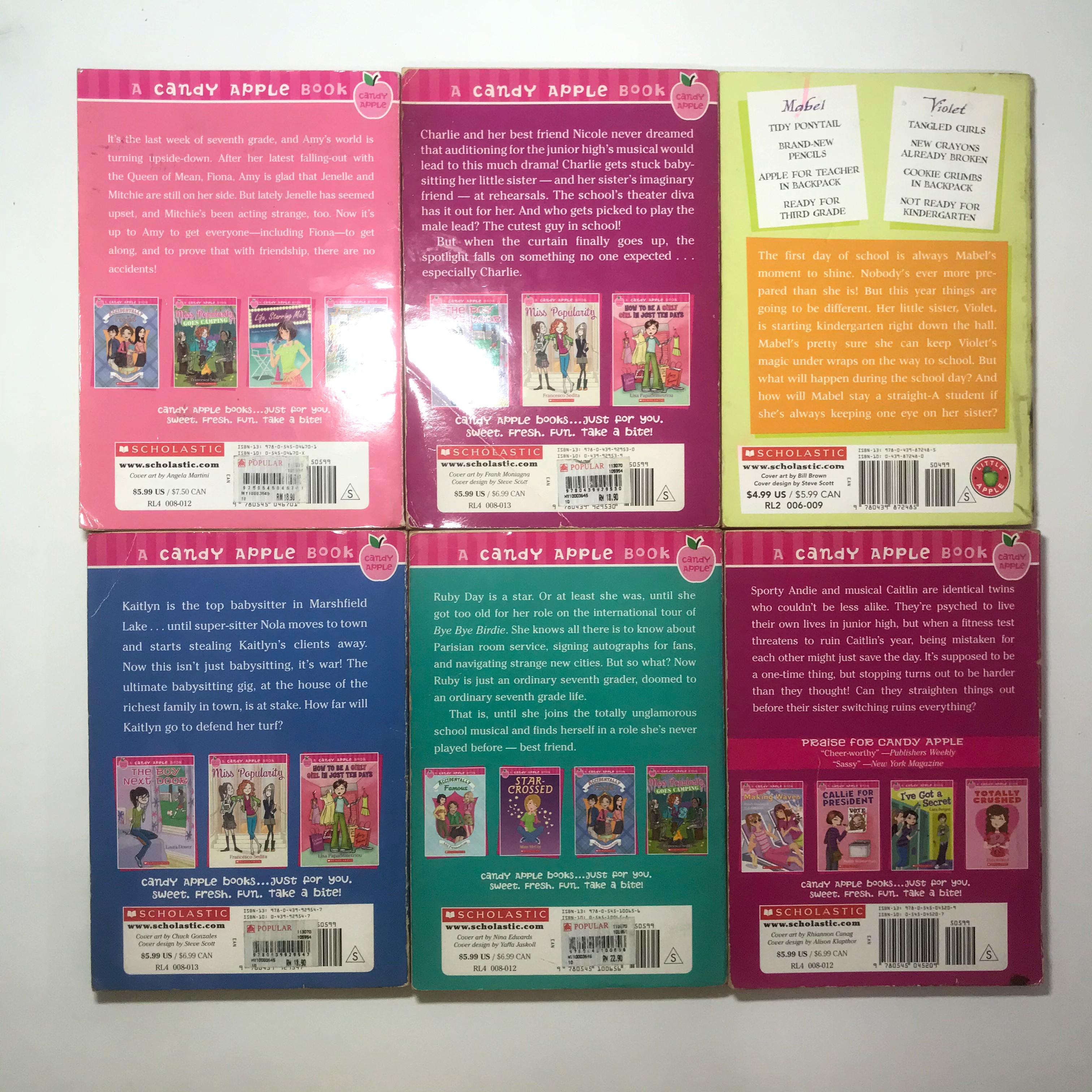 Scholastic Candy Apple Storybooks, Hobbies & Toys, Books & Magazines ...