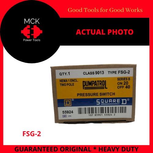Square D FSG-2 Fresh Water Differential Pressure Switch, Furniture ...
