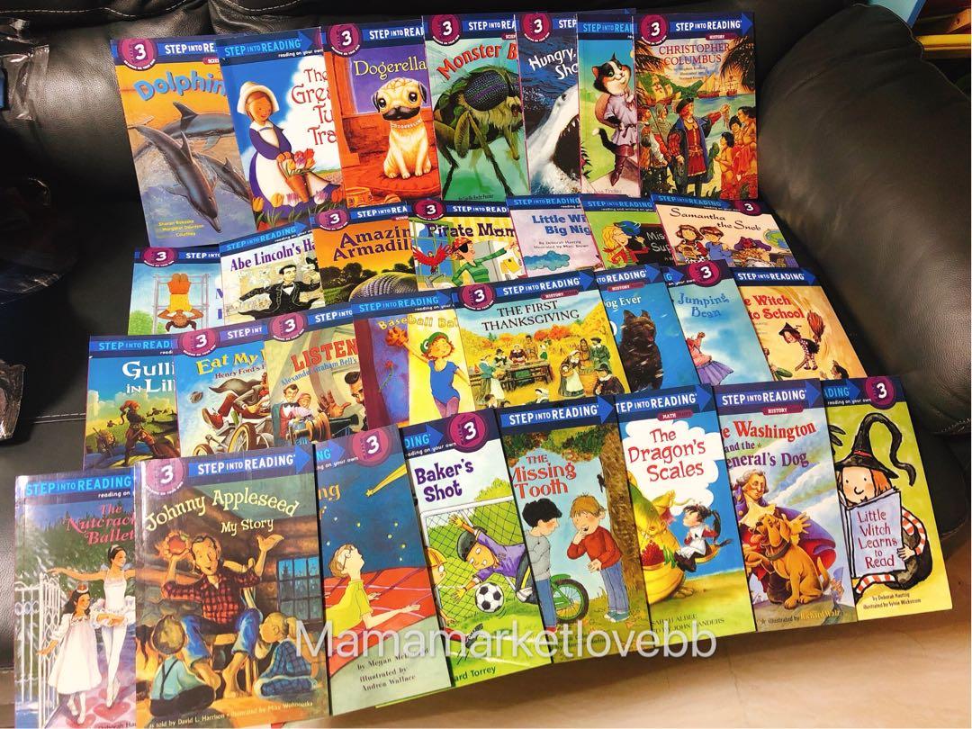 【現貨】Step into reading 可用小達人點讀筆level 3 /30冊READING ON YOUR OWN/, 興趣及遊戲 ...