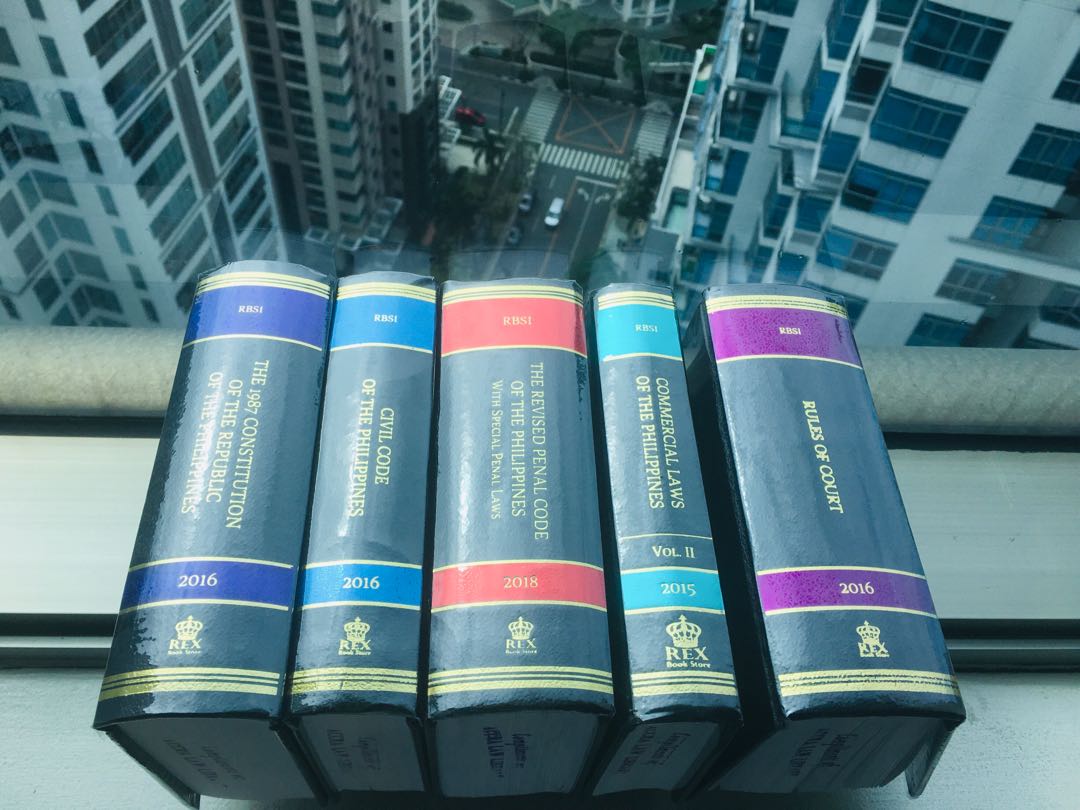 TAKE ALL! Philippine Law Books REX Codals, Hobbies & Toys, Books ...