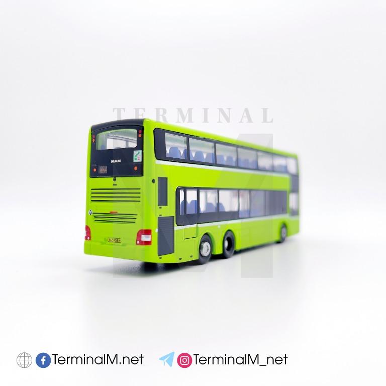 Tiny SG06 (2nd version) Singapore MAN A95 Euro 5 Bus Diecast Model ...