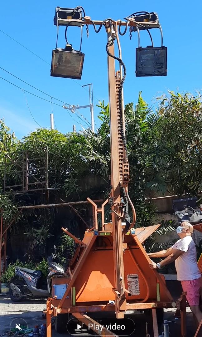 Tower Lights with Perkins Engine 403D-11, Commercial & Industrial ...