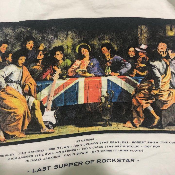 Tshirt LAST SUPPER OF ROCKSTAR, Men's Fashion, Coats, Jackets and ...