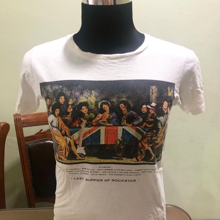 Tshirt LAST SUPPER OF ROCKSTAR, Men's Fashion, Coats, Jackets and ...