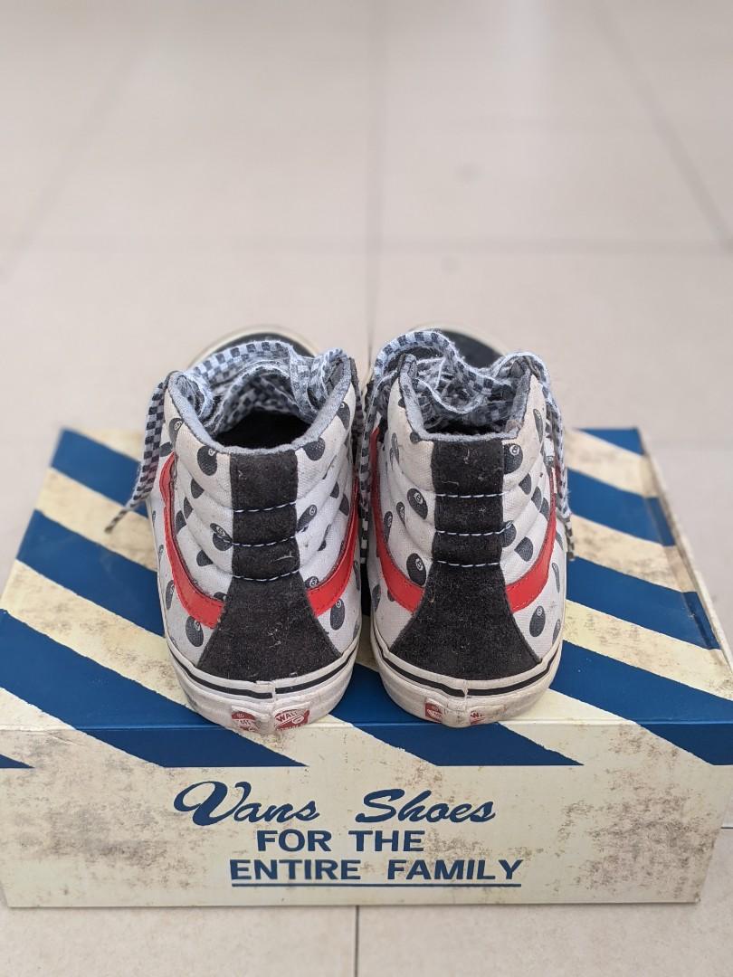 Vans Sk8 x Stussy 8 Ball, Men's Fashion, Footwear, Sneakers on Carousell
