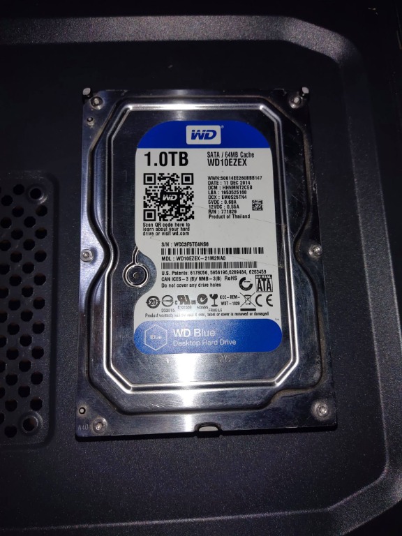 WD Blue 1TB Desktop Hard Disk Drive, Computers & Tech, Parts ...