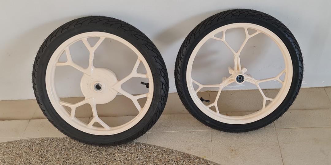 XTERO 17" RIMS for AEROX 155/NVX 155, Motorcycles, Motorcycle ...