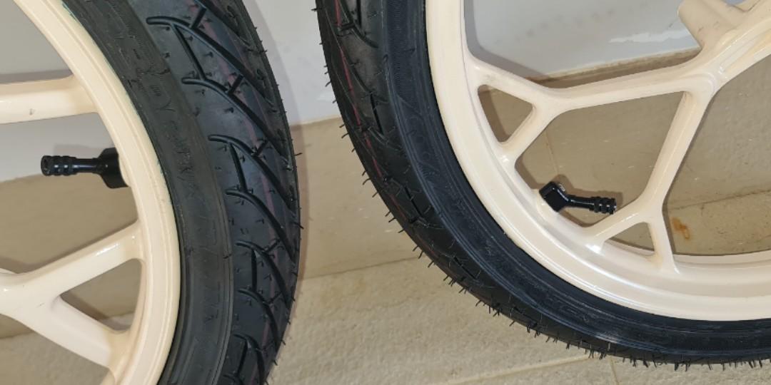 XTERO 17" RIMS for AEROX 155/NVX 155, Motorcycles, Motorcycle ...