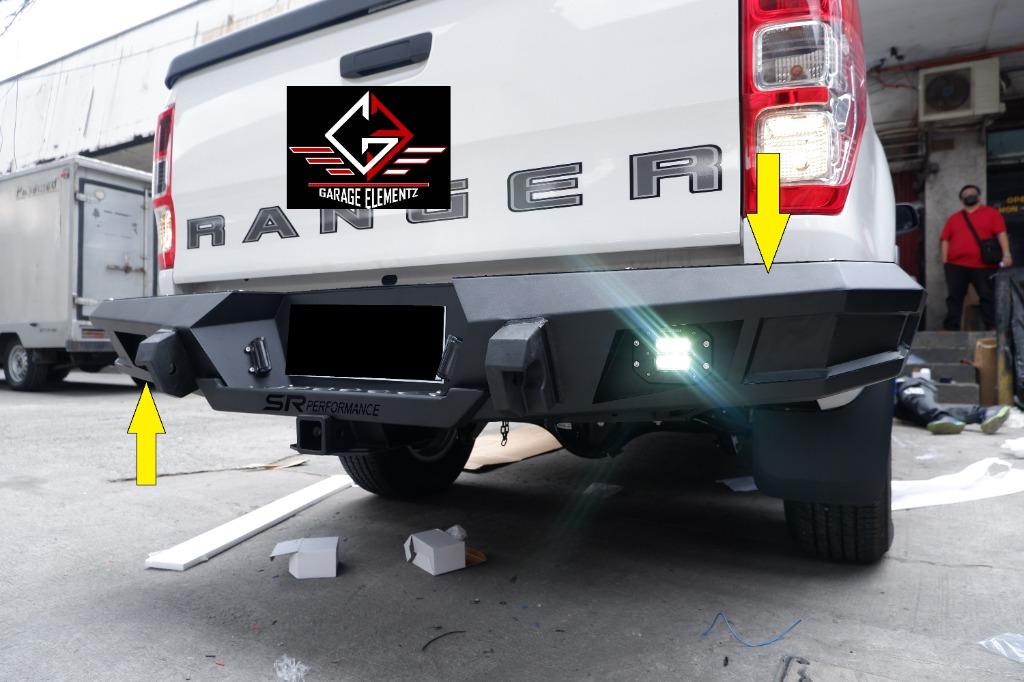 2012 to 2021 Ford Ranger Aero Rear steel bumper SR PERFORMANCE brand ...