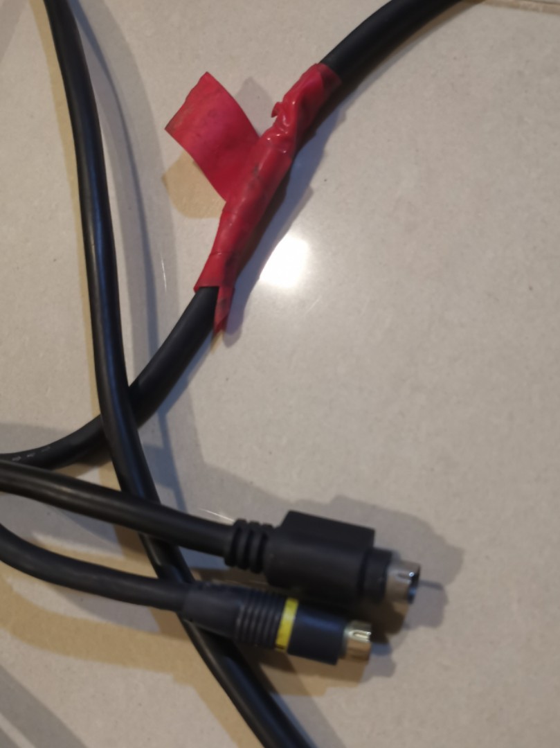 AV cables 7.5m( join point at 2.5m) $16. Analogy AV cable (4.5 +3.5m ...