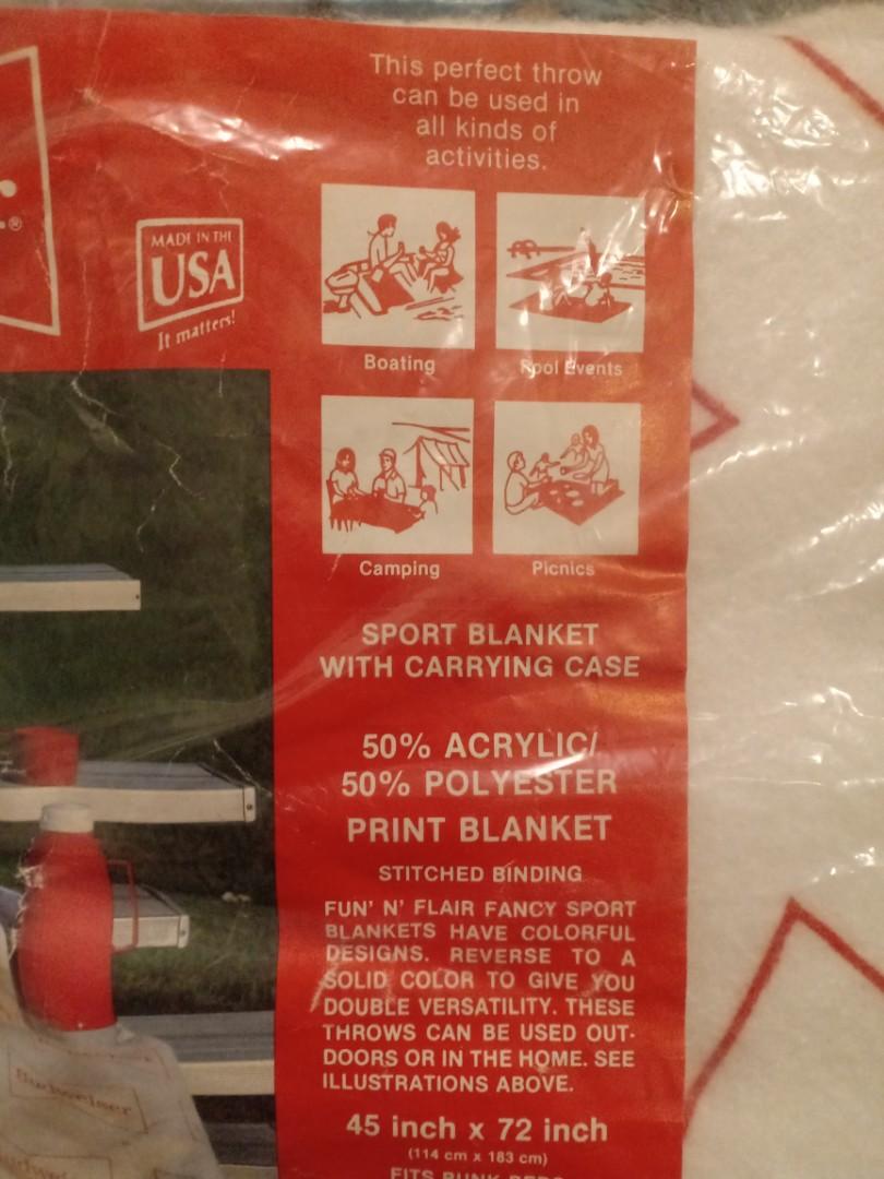 Budweiser Outdoor blanket, Sports Equipment, Other Sports Equipment and ...