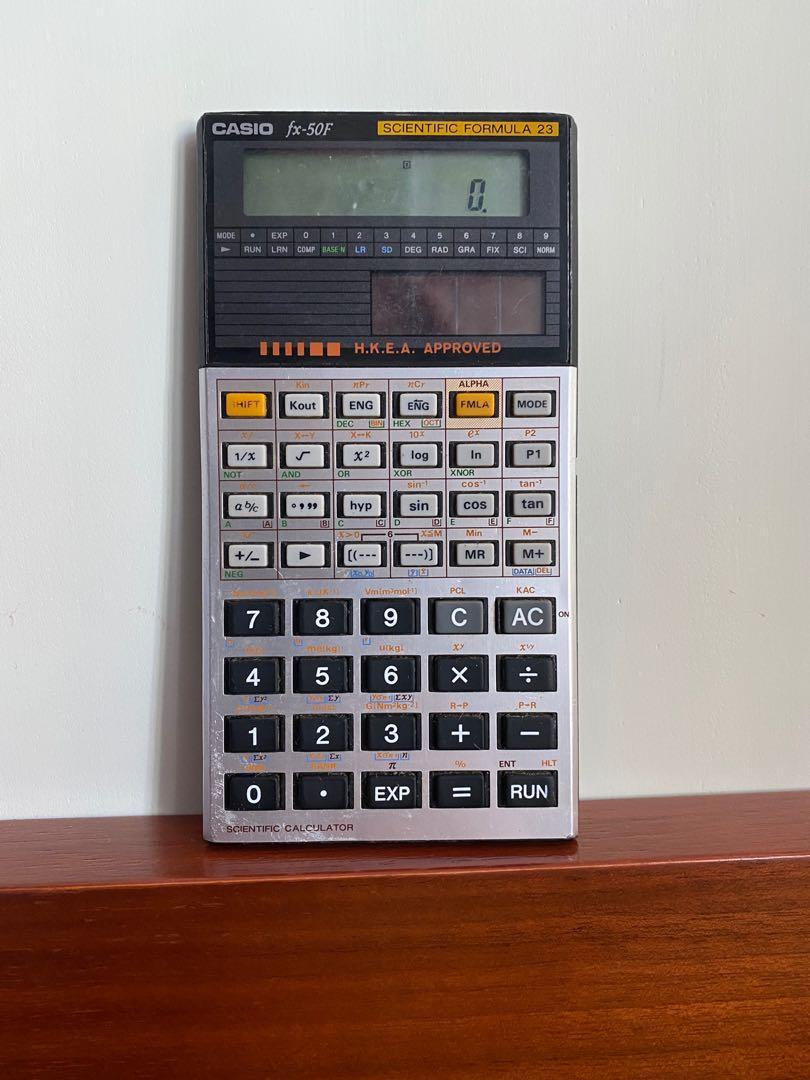 Casio 計算機 fx-50F, 男裝, 手錶及配件, 手錶 - Carousell