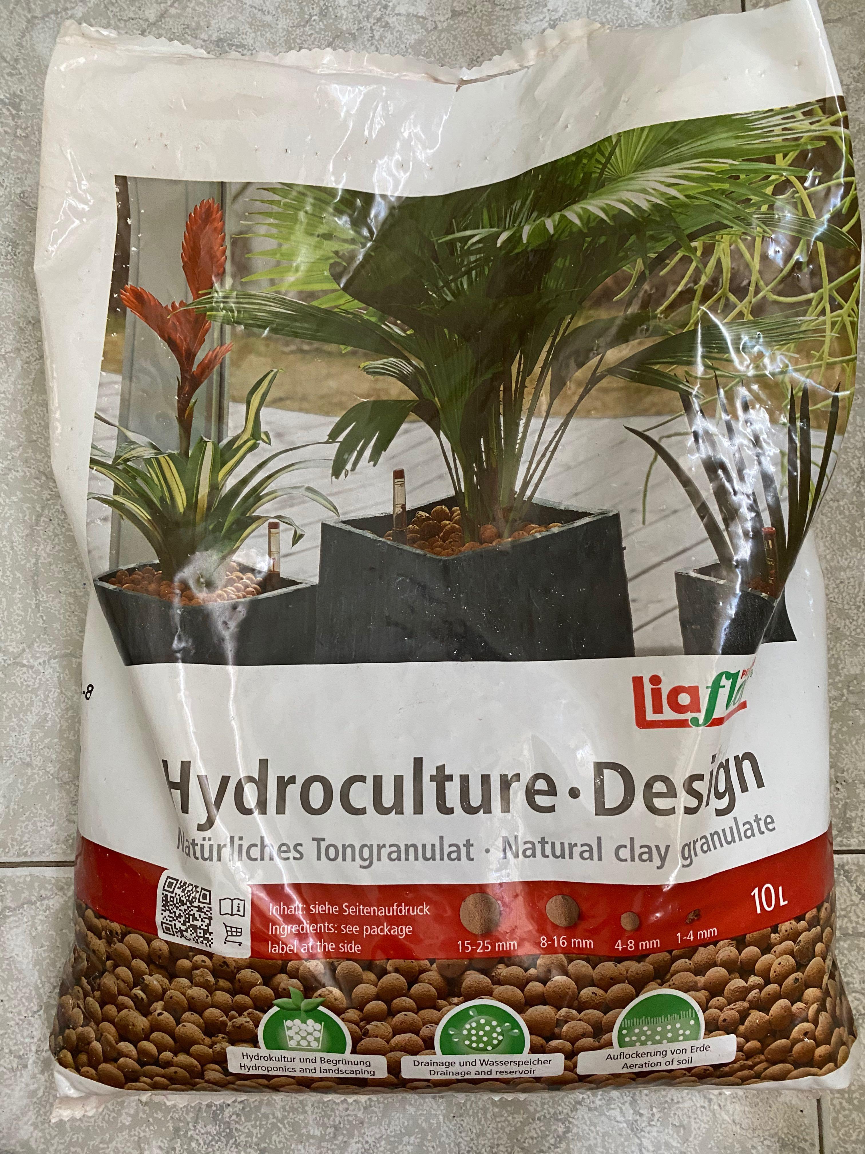 Clay Balls/Granules (LECA) 4-8mm, Furniture & Home Living, Gardening ...