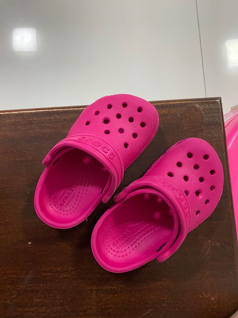 Crocs baby slippers, Babies & Kids, Babies & Kids Fashion on Carousell