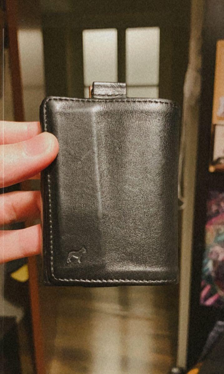 Frenchie Co Speed Wallet Mini - Black/Tan, Men's Fashion, Watches ...