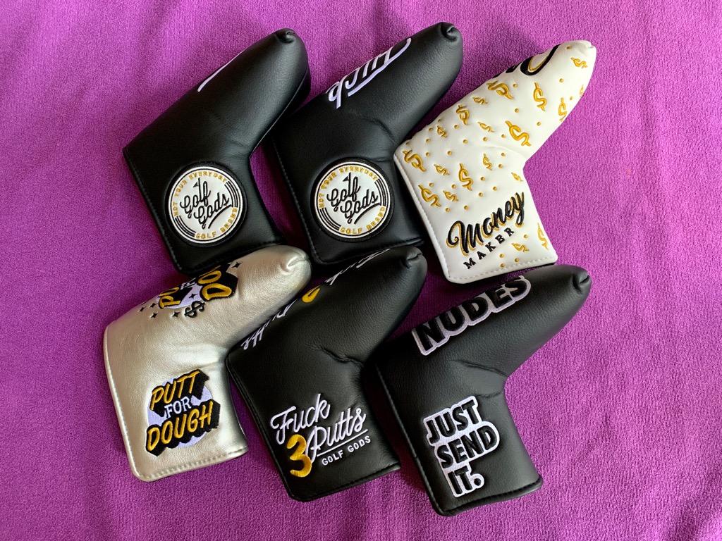 BNIB Golf Gods Putter Covers, Sports, Sports & Games Equipment on Carousell