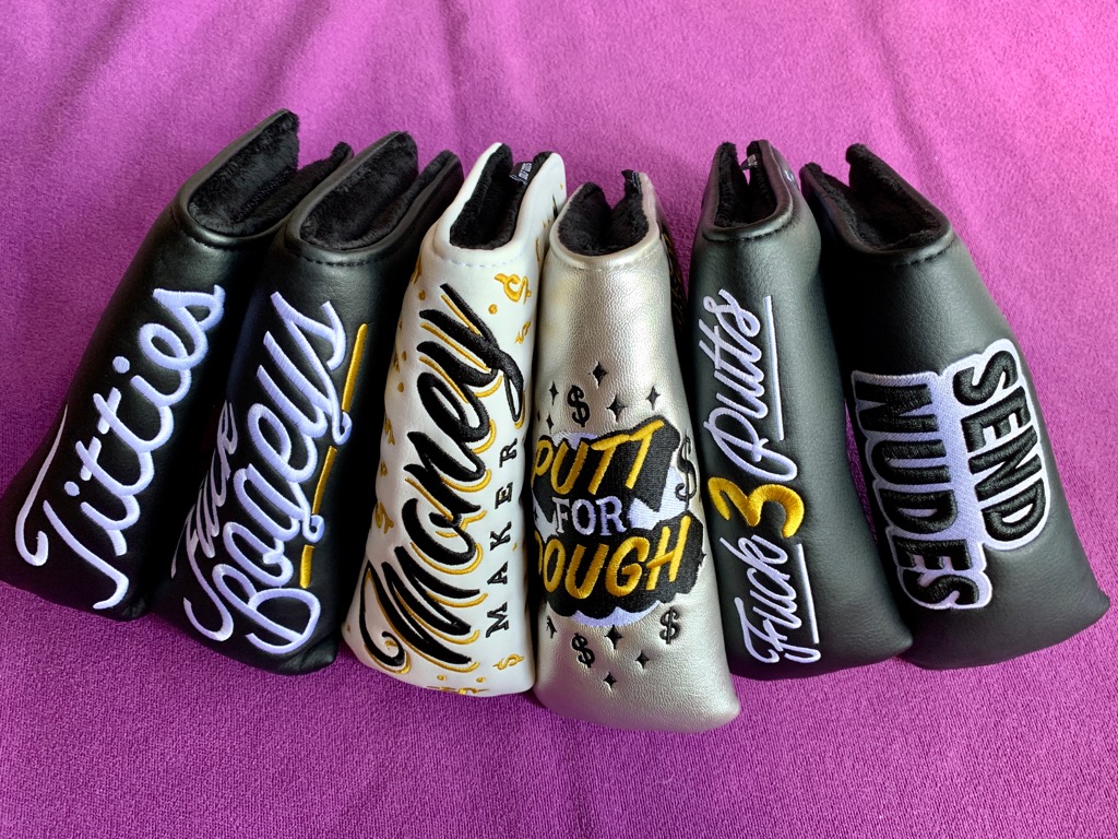 BNIB Golf Gods Putter Covers, Sports, Sports & Games Equipment on Carousell