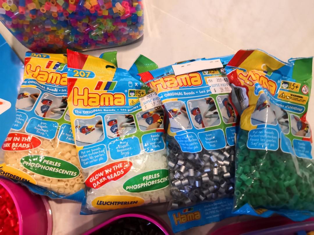 Hama Beads Lot Set with books/templates/packets of original hama beads ...
