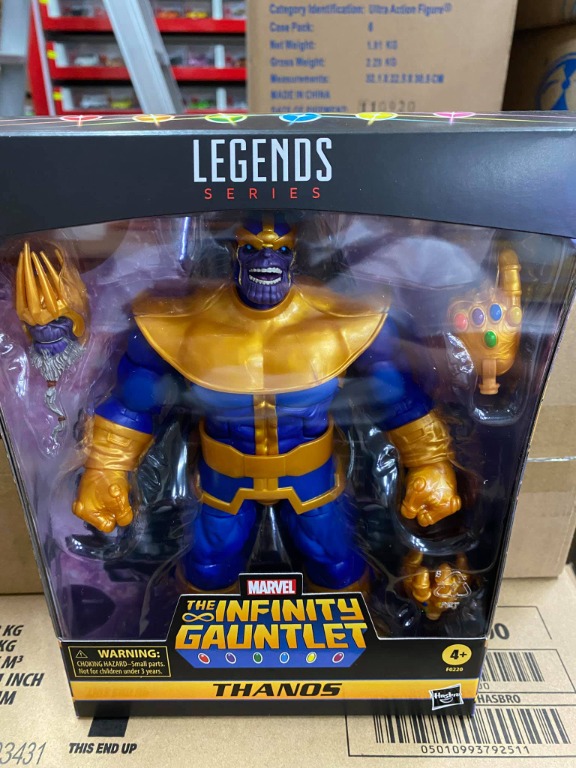 Hasbro Marvel Legends Infinity Gaunlet Thanos, Hobbies & Toys, Toys ...