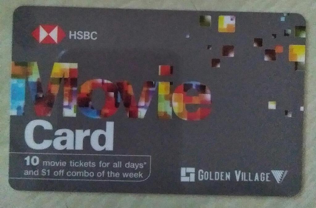 HSBC movie card silver, Tickets & Vouchers, Vouchers on Carousell