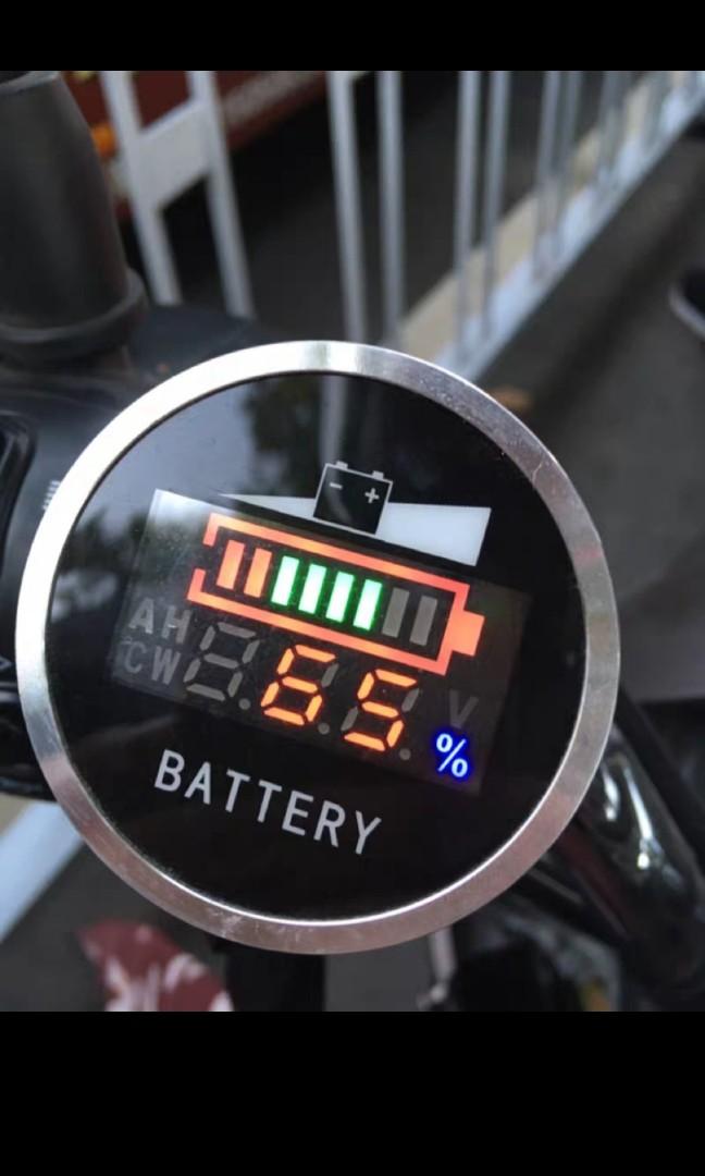 💯 Hundred multimeter Voltmeter ebike escooter 💯Accurate. 12v 36v 48v ...