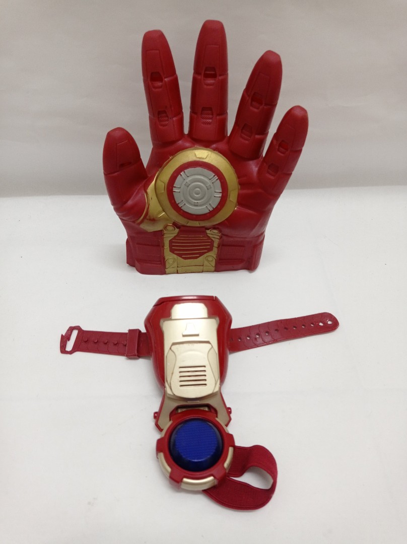 IRONMAN TONY STARK LATEX HAND GLOVE FOR KIDS AND IRONMAN 3 ARC FX ...