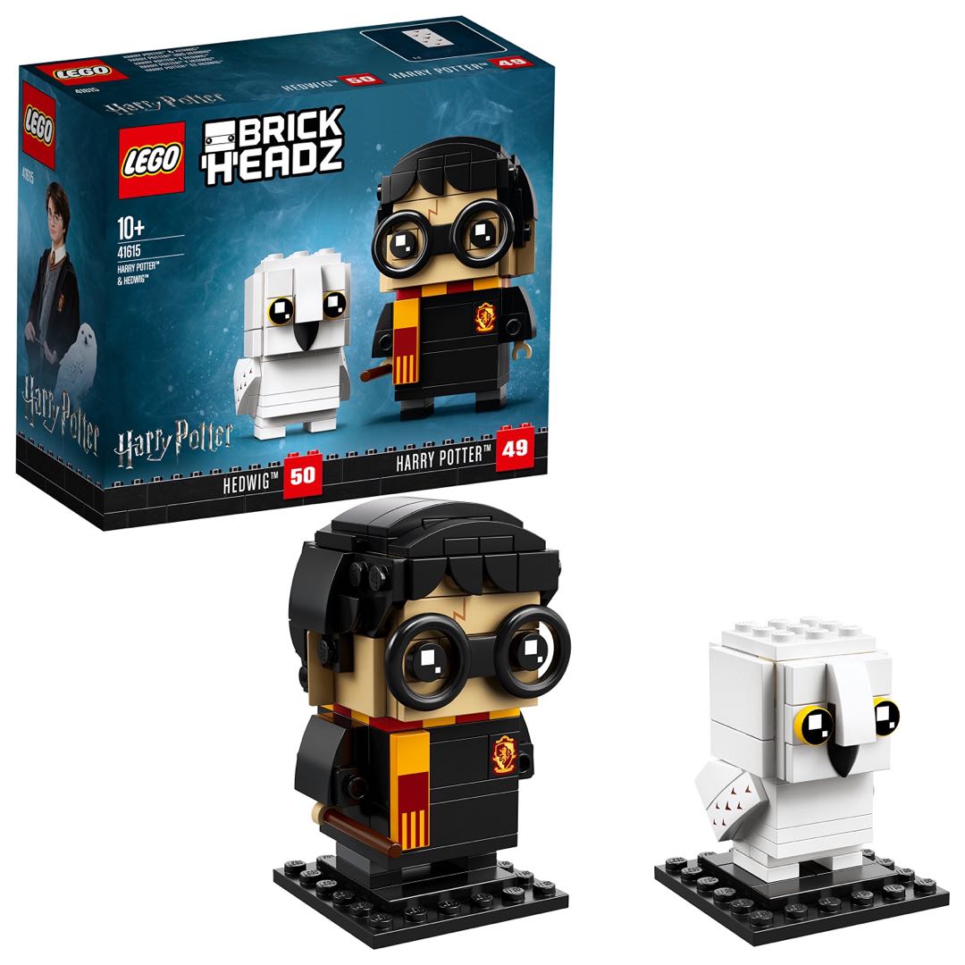 LEGO 41615 Harry Potter and Hedwig brickheadz, Hobbies & Toys, Toys ...