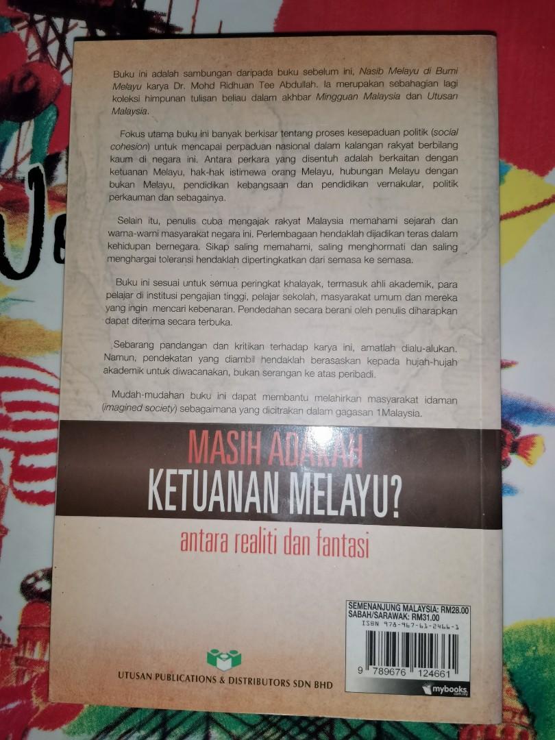 MASIH ADAKAH KETUANAN MELAYU?, Hobbies & Toys, Books & Magazines ...