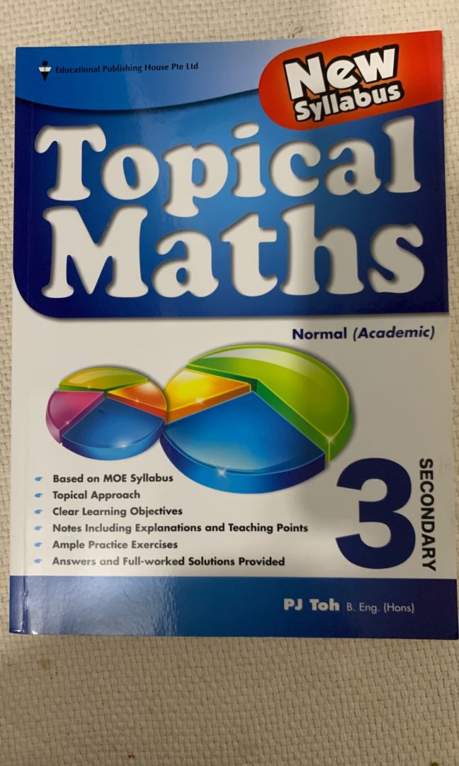 Mathematics Sec 3 (NA), Hobbies & Toys, Books & Magazines, Assessment ...