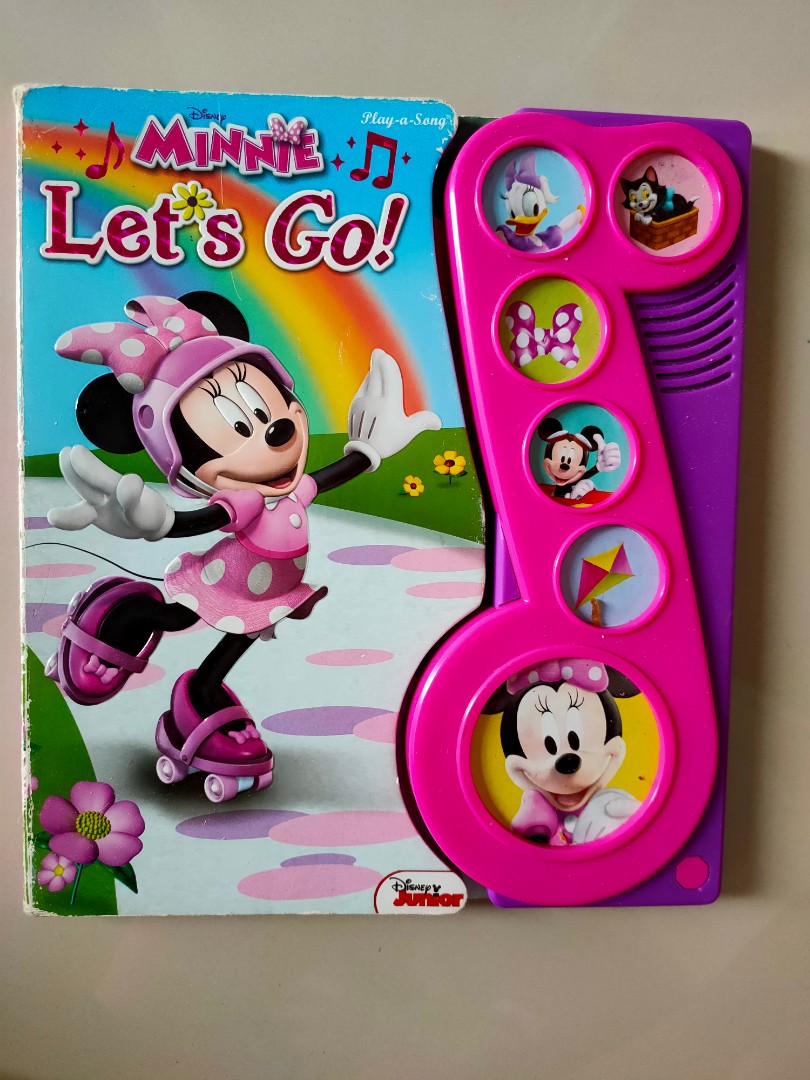 Minnie mouse sound book, Hobbies & Toys, Books & Magazines, Children's ...
