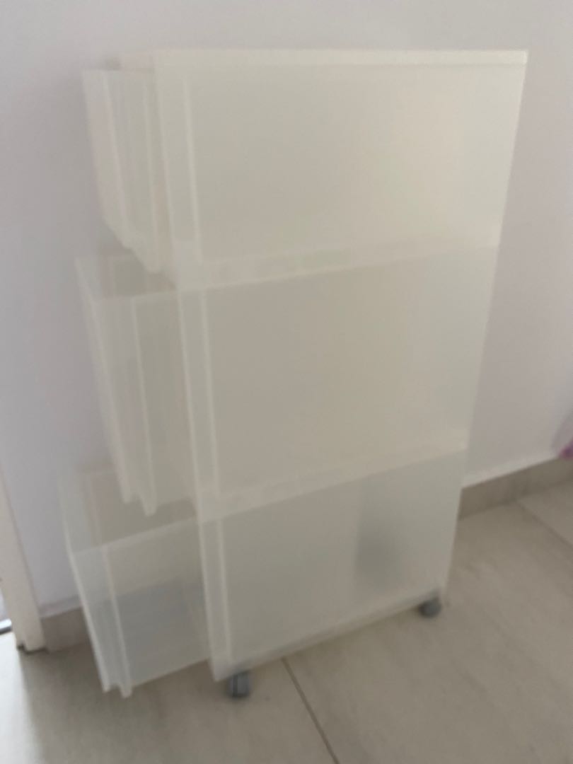 MUJI Polypropylene Stocker, Furniture & Home Living, Home Improvement ...