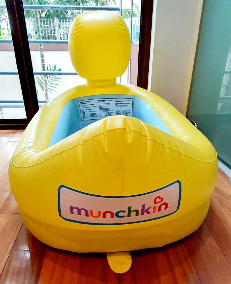 Munchkin Inflatable Duck Bath Tub, Babies & Kids, Infant Playtime on ...