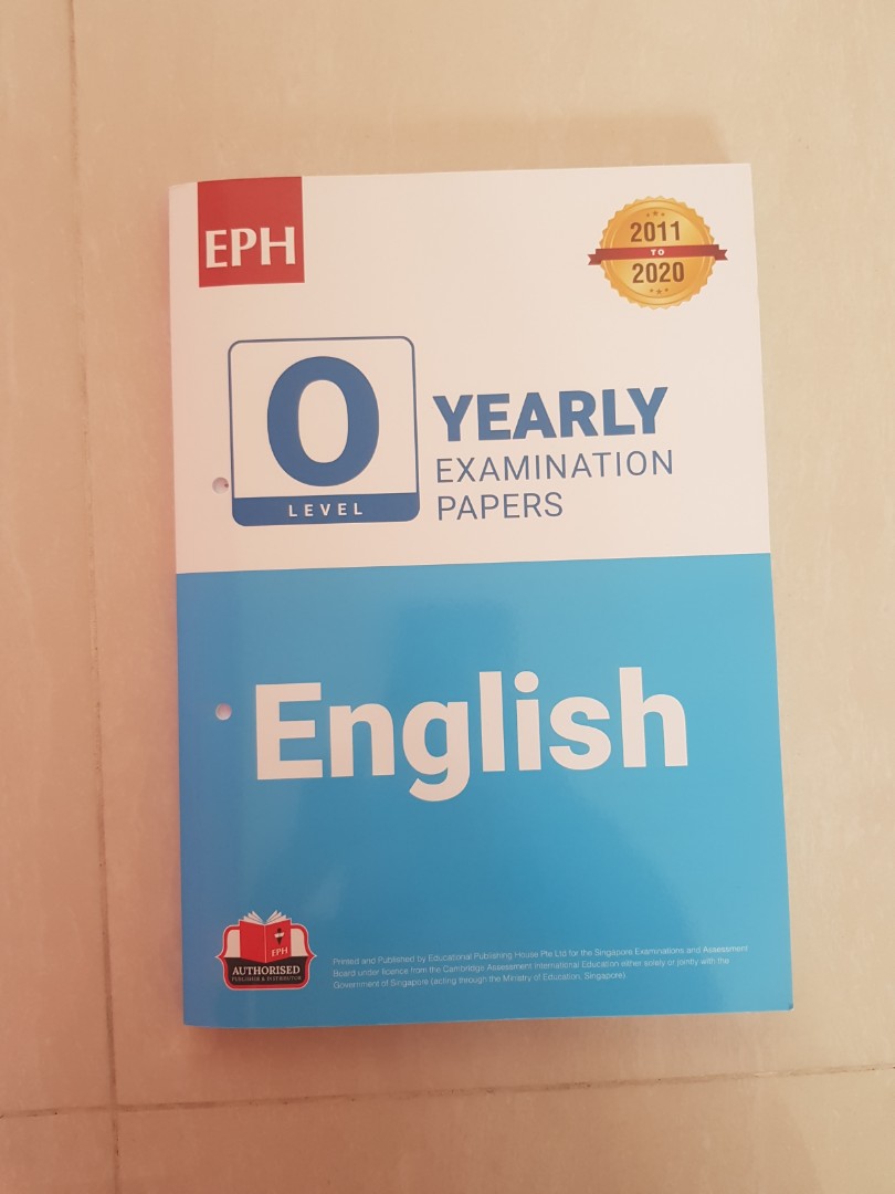O' LEVEL English TYS 2011 TO 2020, Hobbies & Toys, Books & Magazines ...