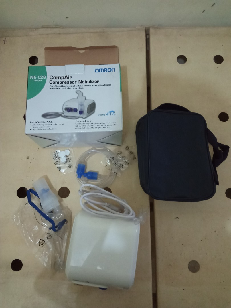 Omron compair compressor nebuliser type NE-C28, Kesehatan & Kecantikan ...