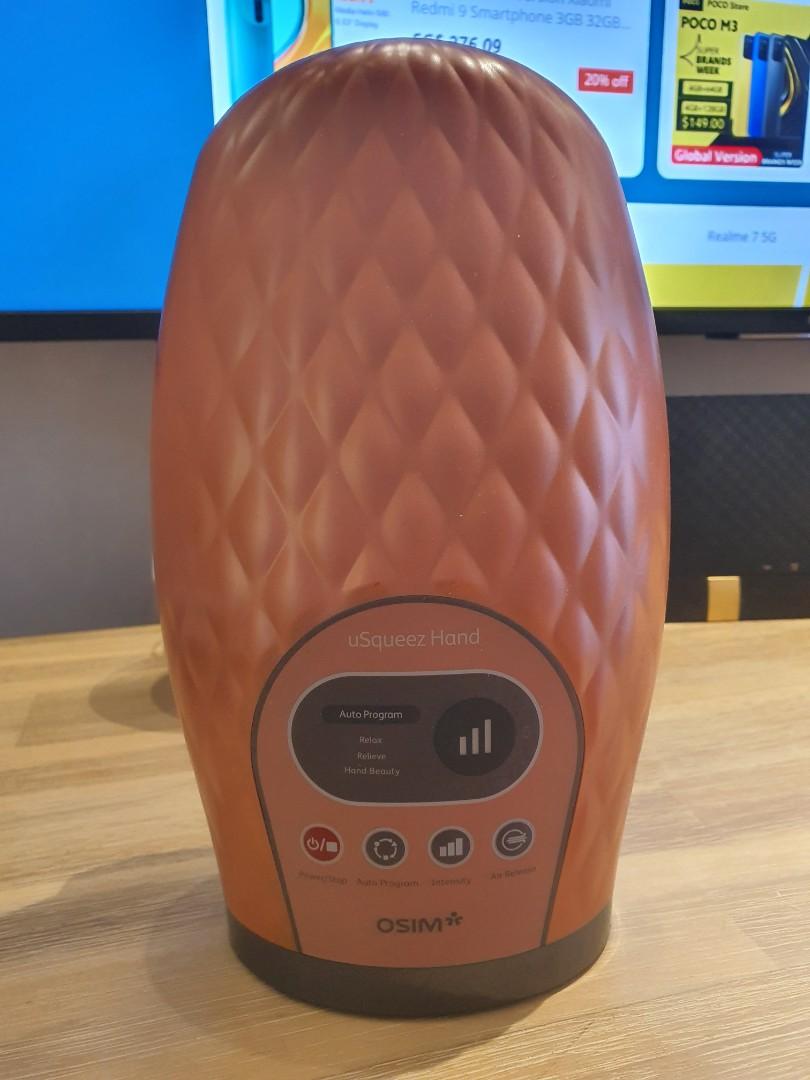 Osim uSqueez Hand, Health & Nutrition, Massage Devices on Carousell