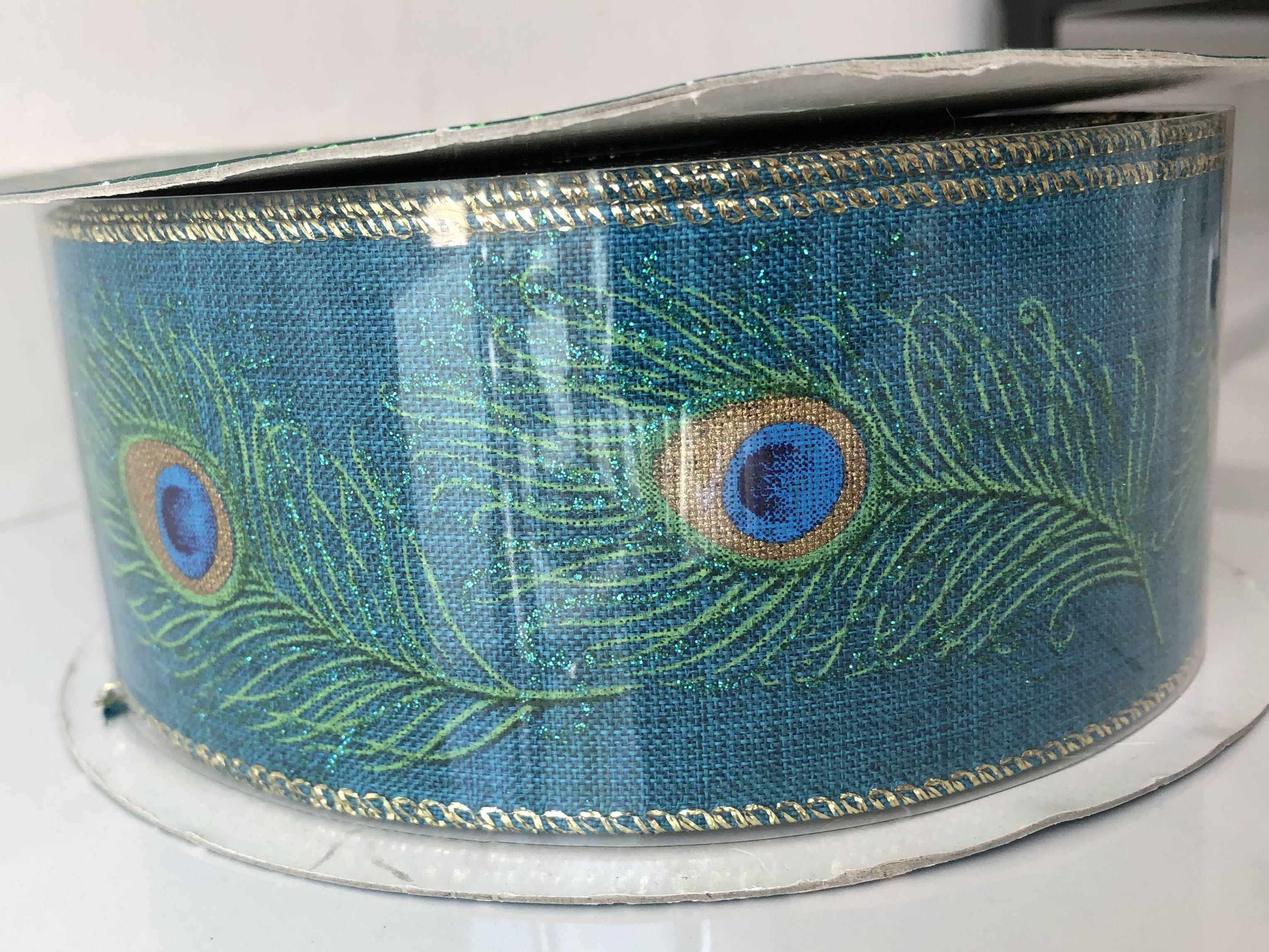 Peacock ribbon kirkland signatures, Hobbies & Toys, Stationery & Craft ...