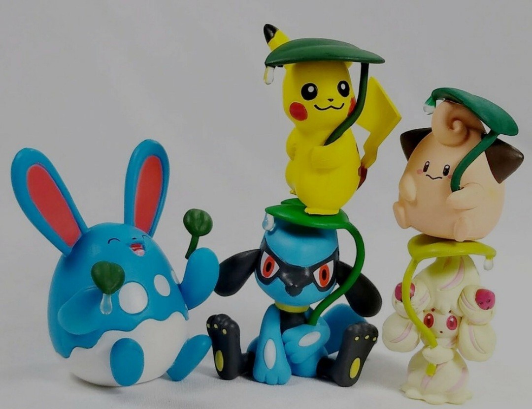 Pokemon Gachapon raindrop series, Hobbies & Toys, Toys & Games on Carousell