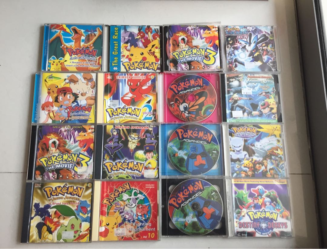 Pokemon VCDs, Hobbies & Toys, Music & Media, CDs & DVDs on Carousell