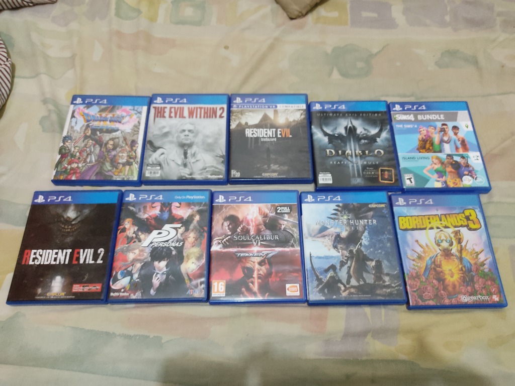 PS4 games for sale!, Video Gaming, Video Games, PlayStation on Carousell