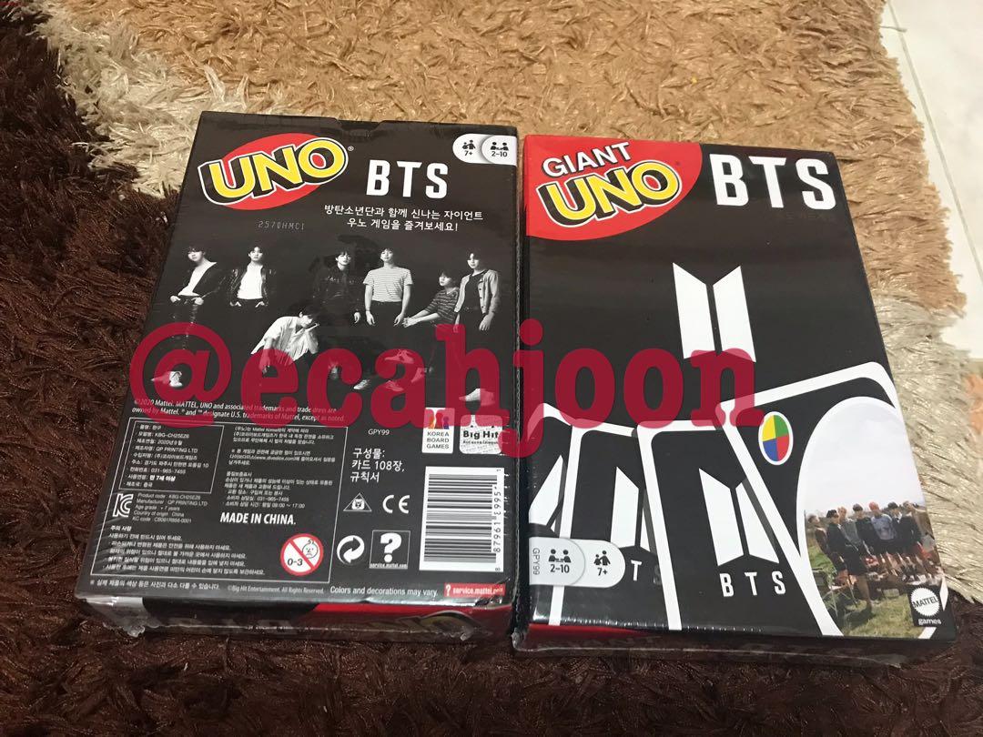 [READY STOCK] BTS GIANT UNO (official), Hobbies & Toys, Collectibles ...